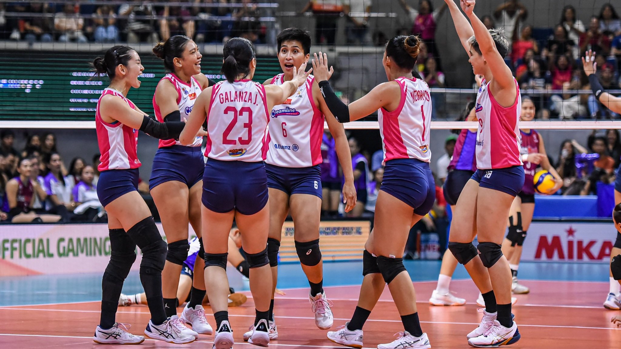 Creamline Wins 8th PVL Championship in Thrilling Match