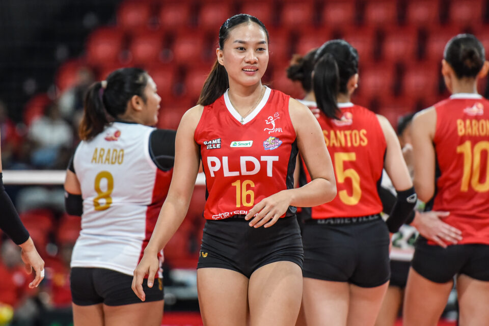 Angge Alcantara Stays Ready For PLDT After Lead Setter Debut
