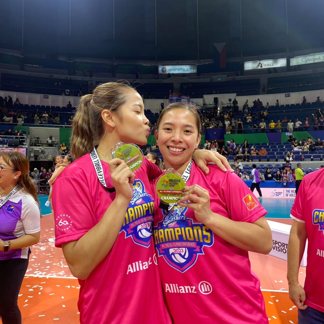 Galanza and De Jesus on Love and Volleyball Balance