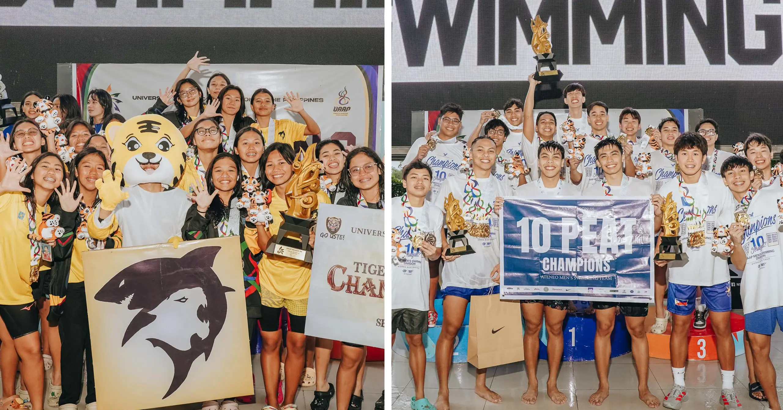 Ateneo, UST, UP Rule UAAP Season 88 Swimming